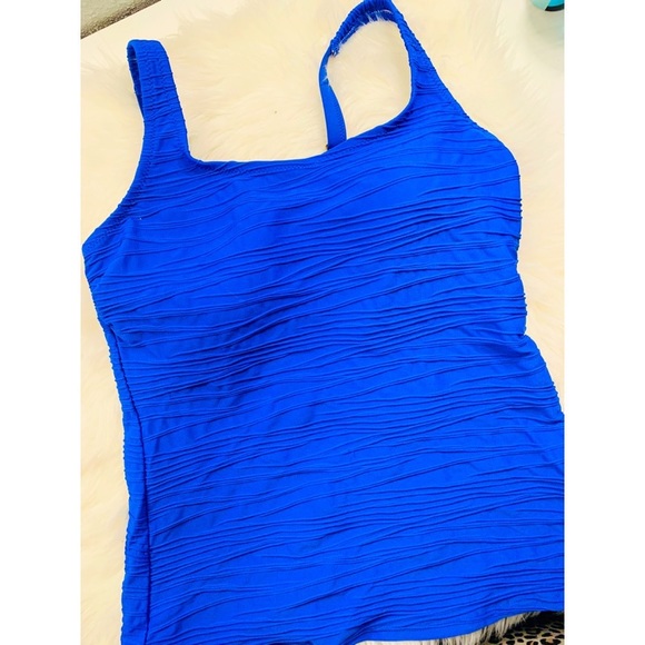 Lands' End | Swim | Lands End Cobalt Blue Slimming Tankini | Poshmark
